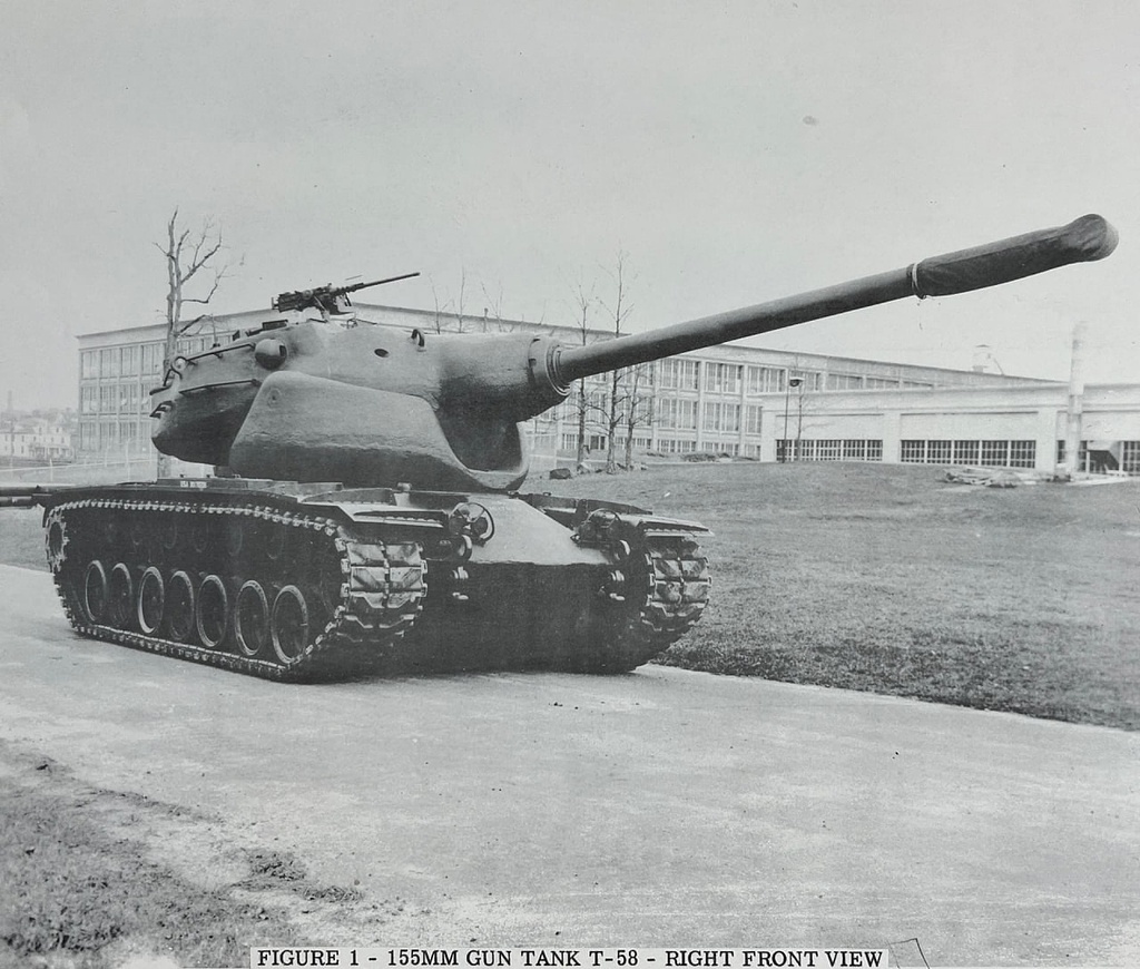 Т58, малоизвестный проект со 155мм орудием - Реализовано в игре - War ...