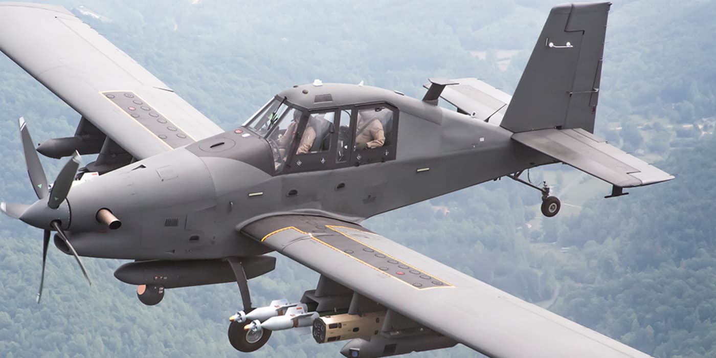 Штурмовик- разведчик AT-802U Sky Warden для США - Передано ...